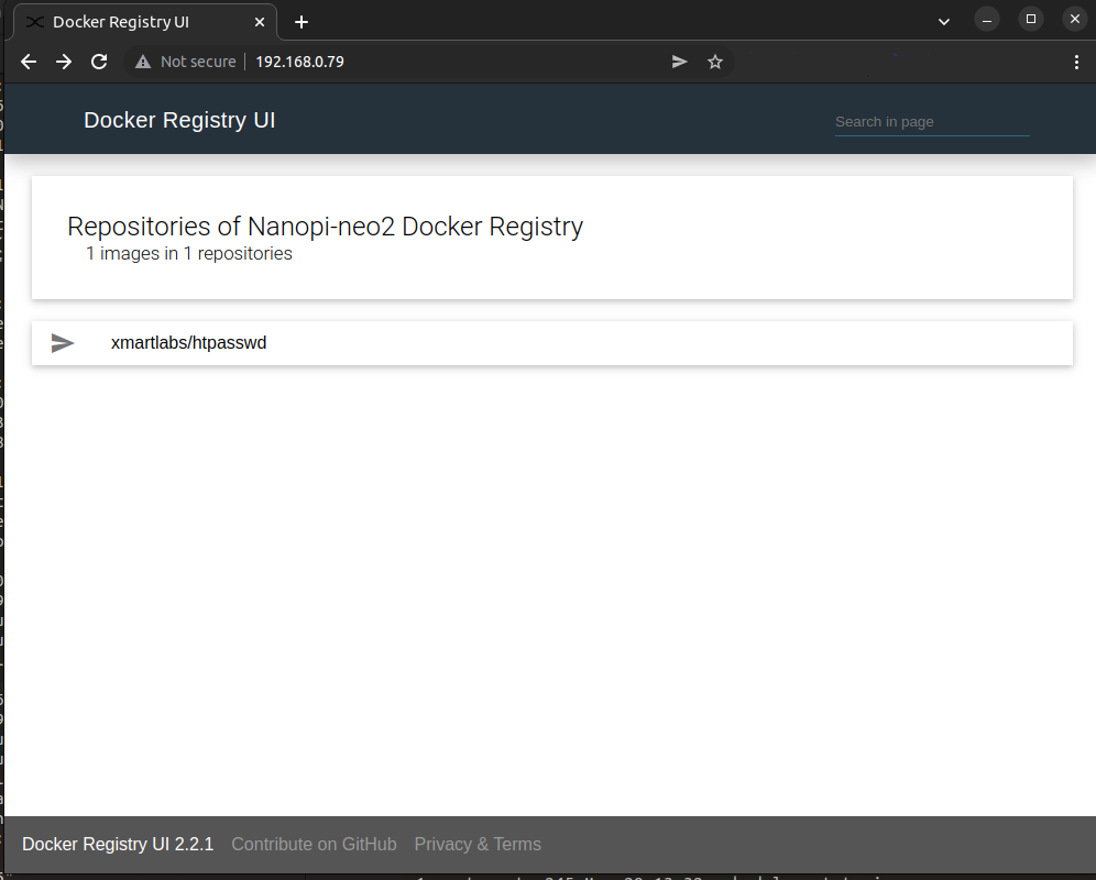 Self Hosting Docker Registry And Proxy On An Arm64 Sbc With A Ui Stupid Projects
